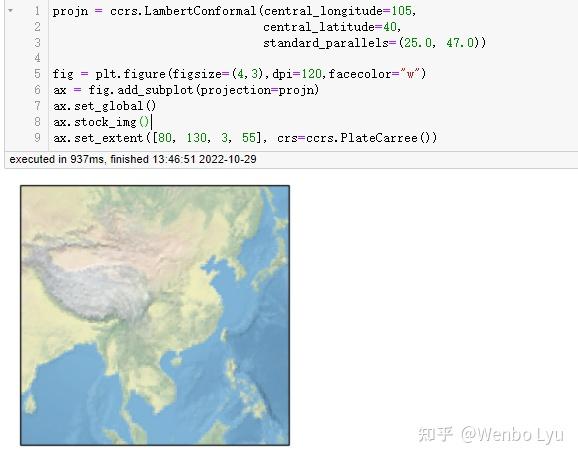 (cartopy系列案例1)绘制带有经纬网和九段线的标准中国地图 - 知乎