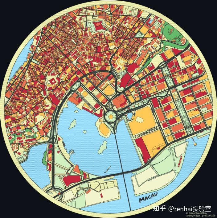 Prettymaps&streamlit：秒出好看的地图海报 - 知乎