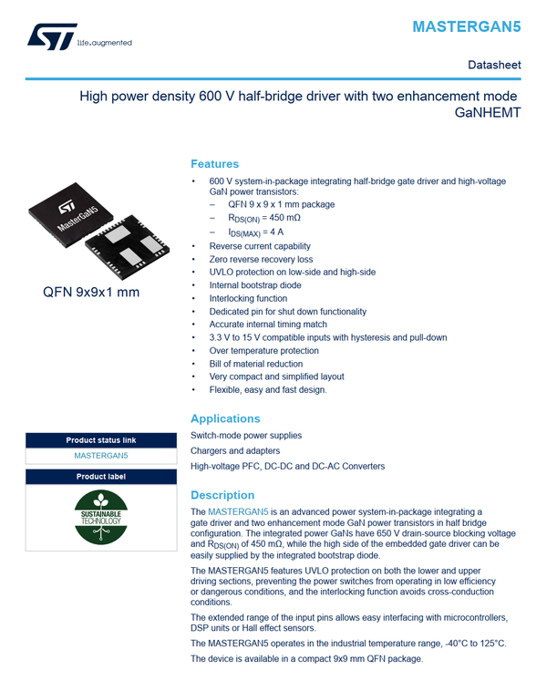 四大功率器件厂商推出半桥氮化镓合封芯片 - 知乎