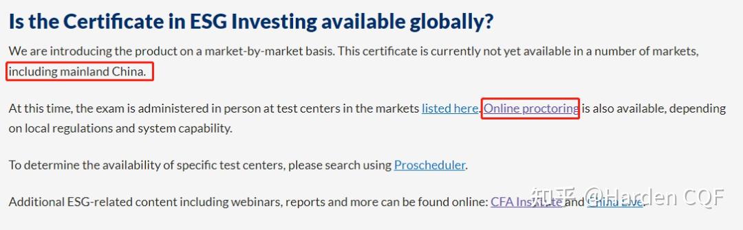 CFA协会的ESG证书，到底在考什么! - 知乎