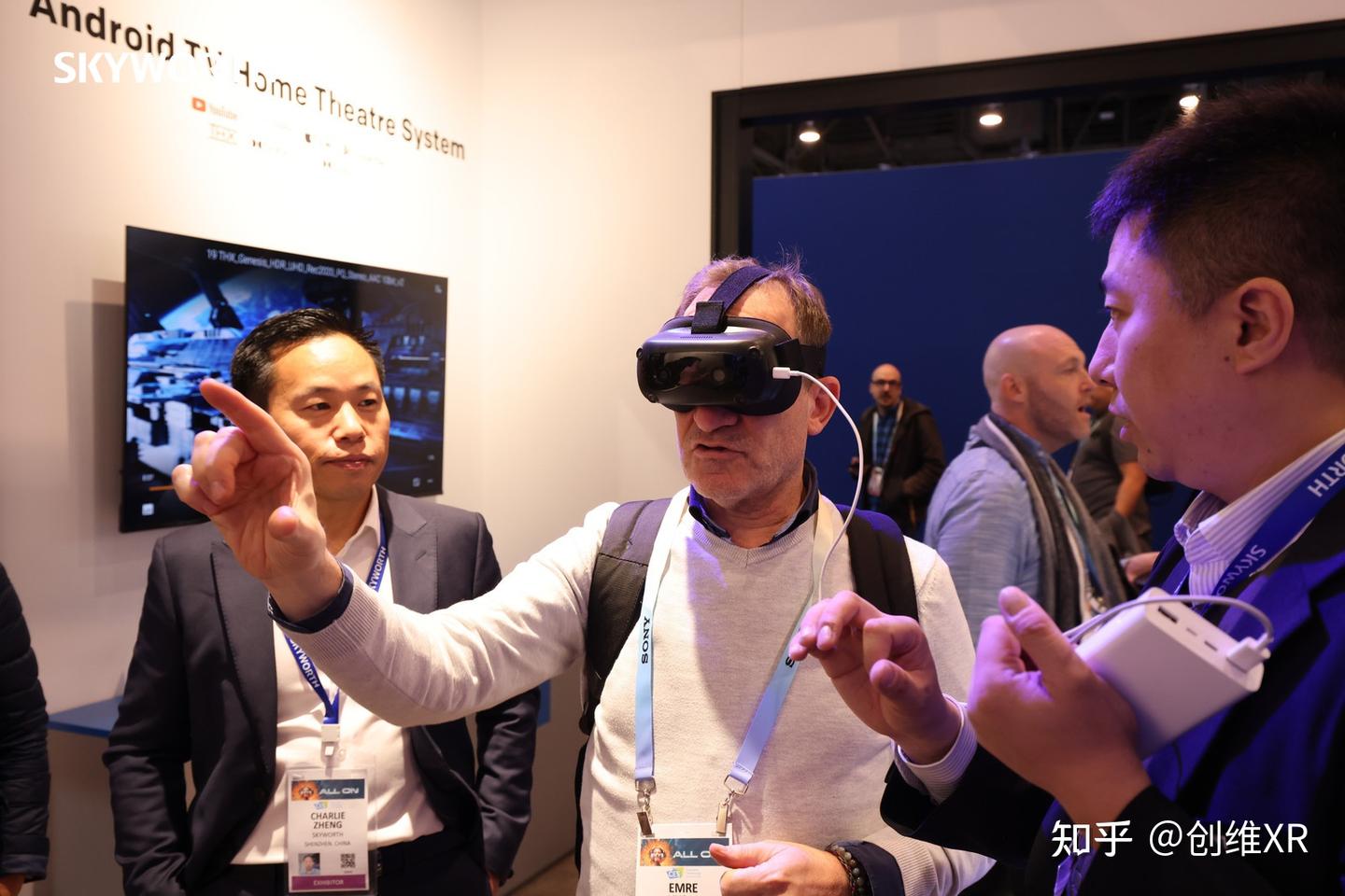 CES 2024：创维XR推出国产首台单眼4K Micro OLED MR产品 - 知乎