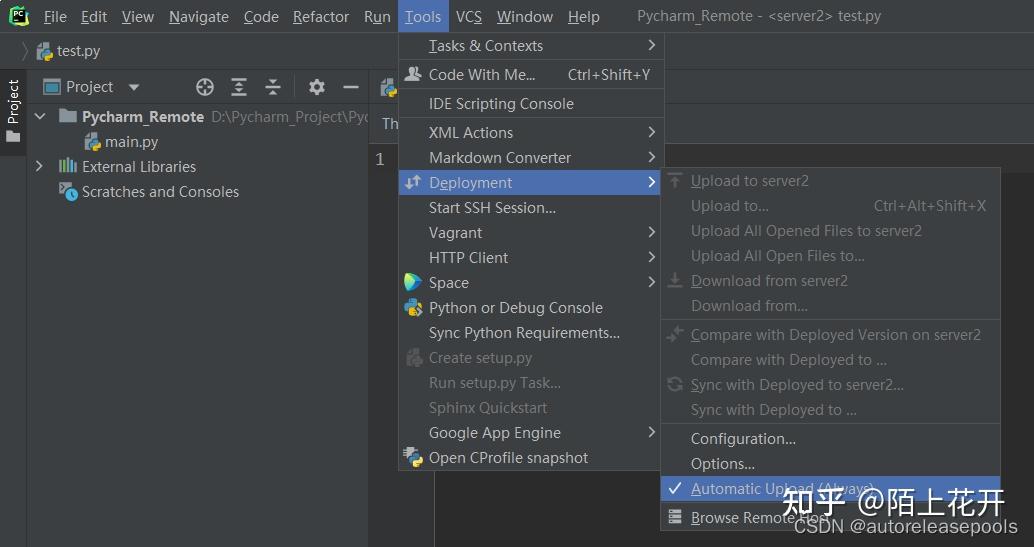 Pycharm中SSH、SFTP连接远程服务器编辑调试实例 - 知乎