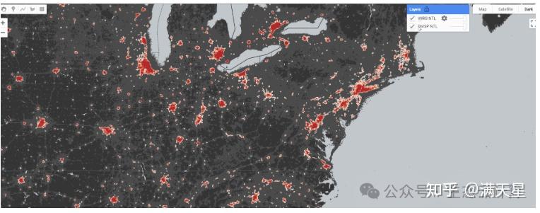 统一的全球夜间灯光（1992-2021 年）数据 - 知乎