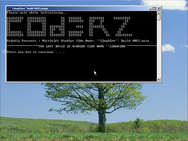 Longhorn Build 4093 简报，Pre-Reset 最后一作 - 知乎