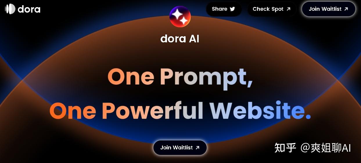 说句话 Dora.run 就能帮你 AI 建站 - 知乎