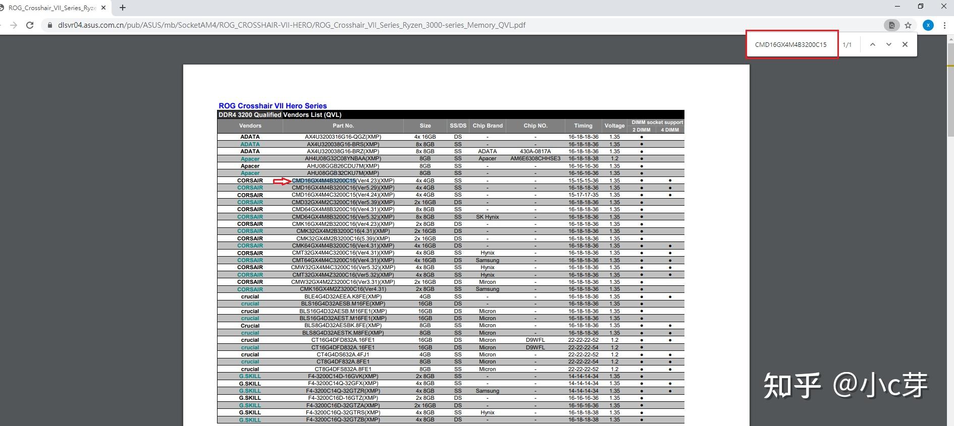 如何查询主板支持的CPU/内存清单(QVL) - 知乎