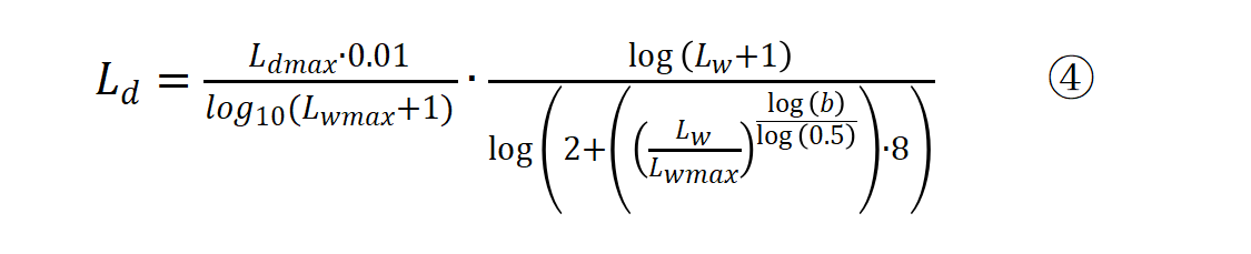 自适应色调映射实现：Adaptive Logarithmic Mapping For Displaying HighContrast Scenes - 知乎