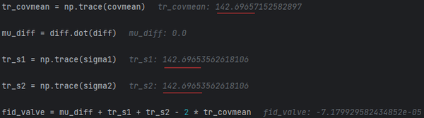 同一数据集（相同路径）的 FID 为负数 - 知乎
