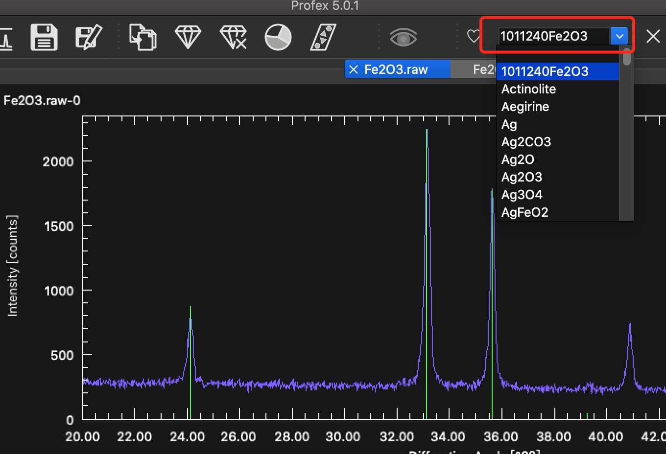 XRD处理软件-Profex使用说明（MAC可用） - 知乎
