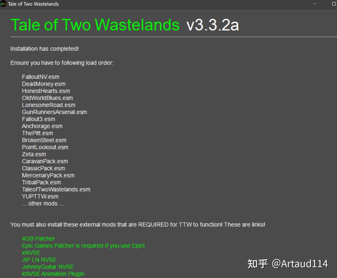 纵贯线记录——从零开始的英文版TTW安装配置记录 基本部分 - 知乎