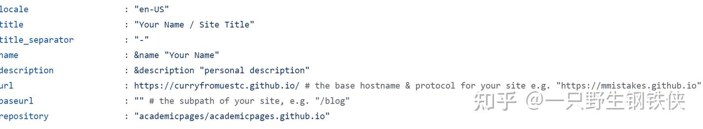 使用github.io制作你的个人学术主页 - 知乎