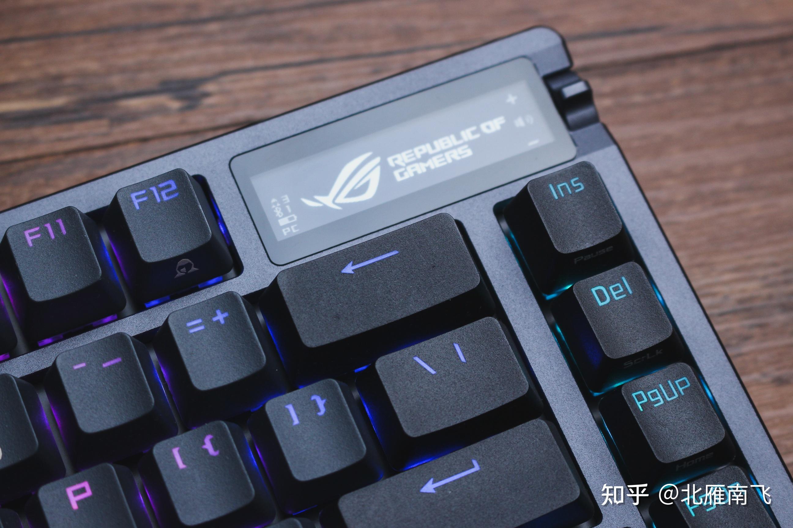 ROG夜魔三模机械键盘：颜值、手感、可玩性统统拉满 - 知乎