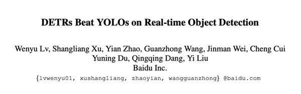 号称YOLO终结者？一探究竟RT-DETR - 知乎