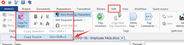 CAT 工具之 MemoQ 使用全攻略，看这一篇就够了 - 知乎