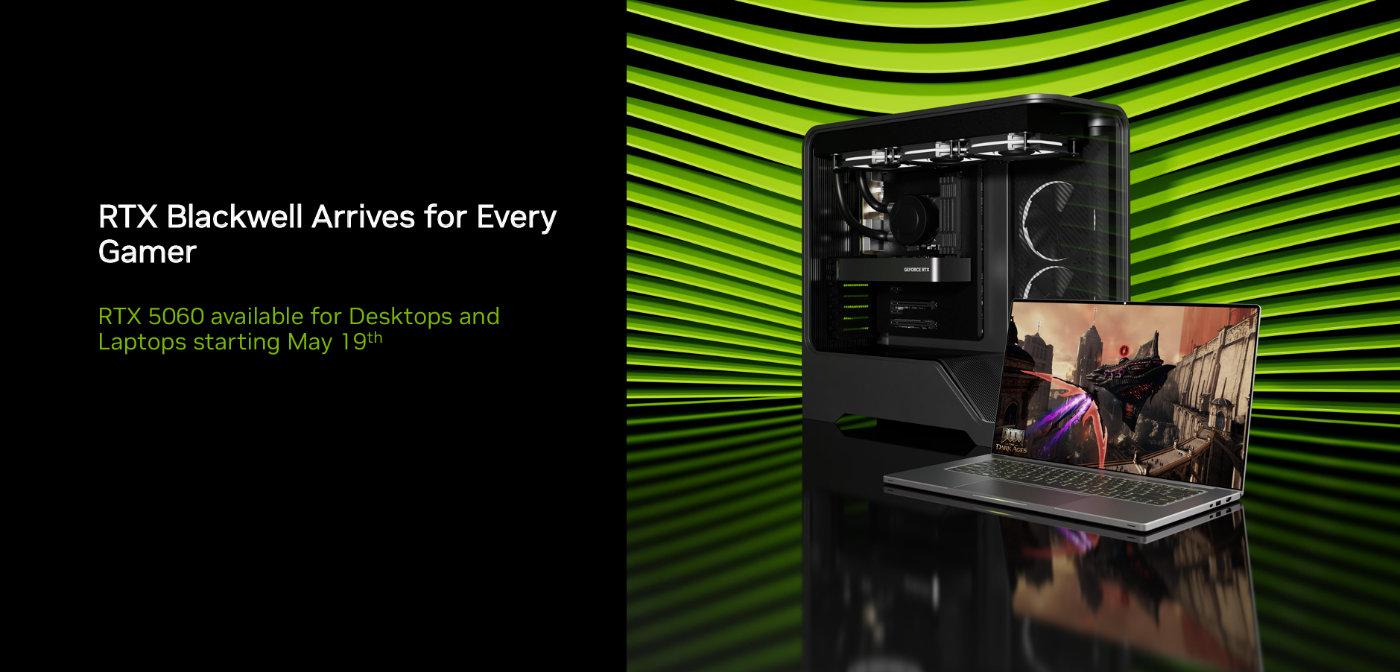 COMPUTEX 2025：NVIDIA正式发布GeForce RTX 5060 - 知乎