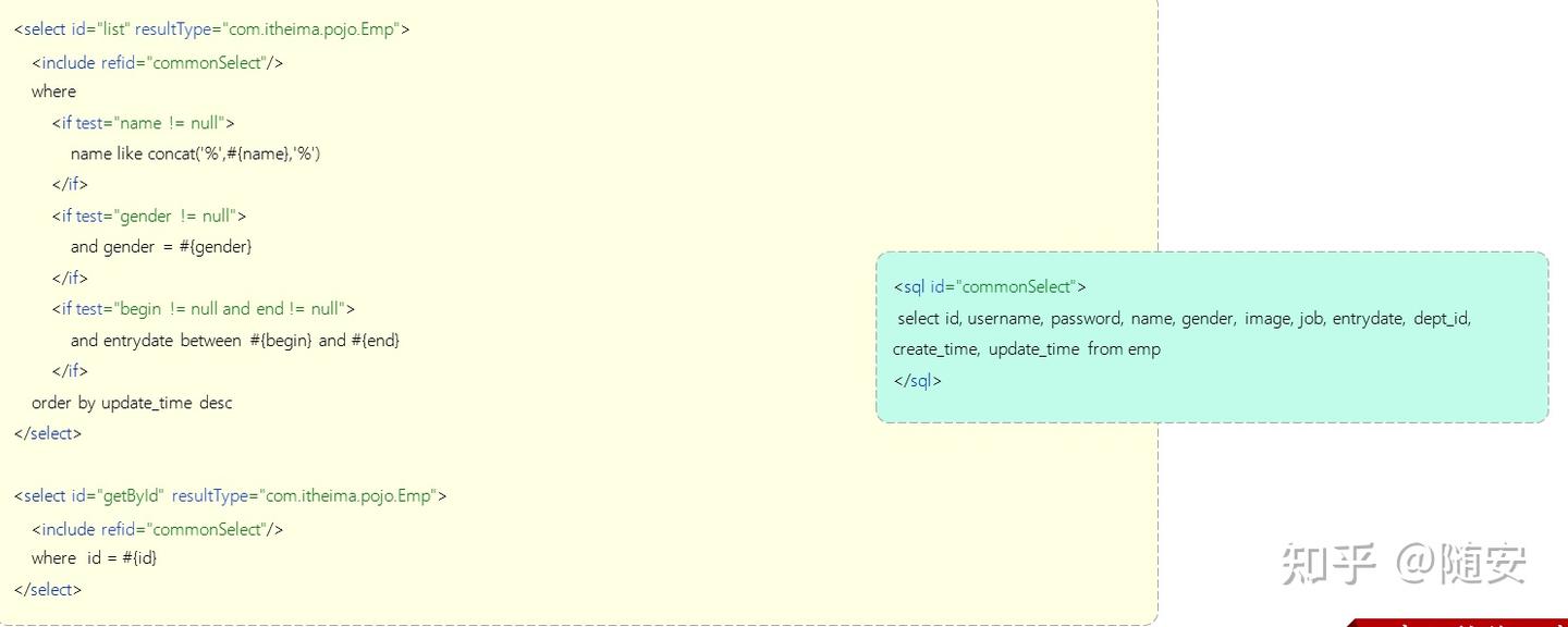 SpringBoot Mybatis XML映射文件执行 SQL 用法 - 知乎