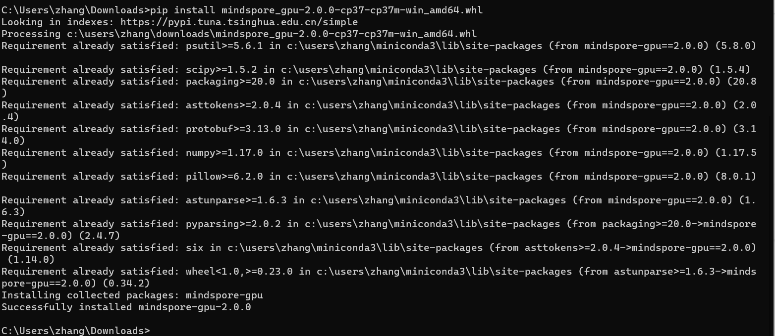 这是你没见过的MindSpore 2.0.0 for Windows GPU版 - 知乎