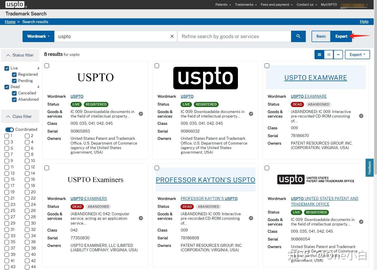 美国专利商标局 USPTO 新商标在线搜索系统使用详细介绍 - 知乎
