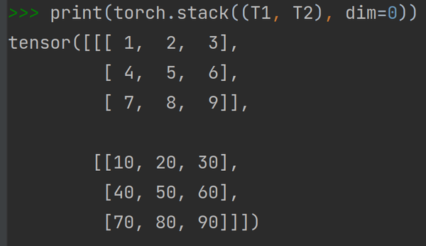 torch.stack()维度拼接dim=-1，0，1，2 - 知乎
