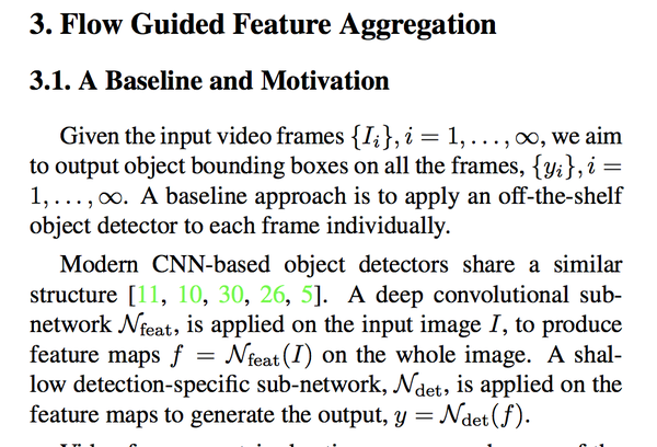 Flow Guided Feature Aggregation For Video Object Detection 论文笔记 知乎