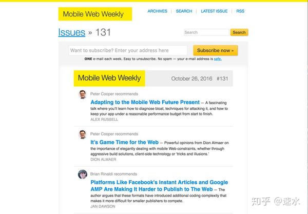 前端开发必看的12 份优质前端期刊 - 知乎