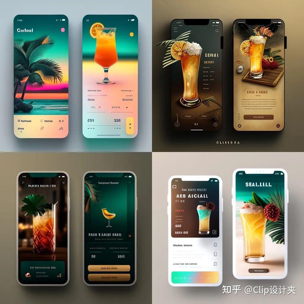 Midjourney直接生成UI界面！AI设计体验指南 - 知乎