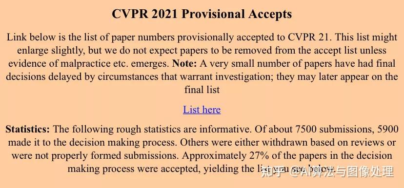 CVPR 2021 全部论文链接公布！最新1660篇论文合集！附下载链接 - 知乎