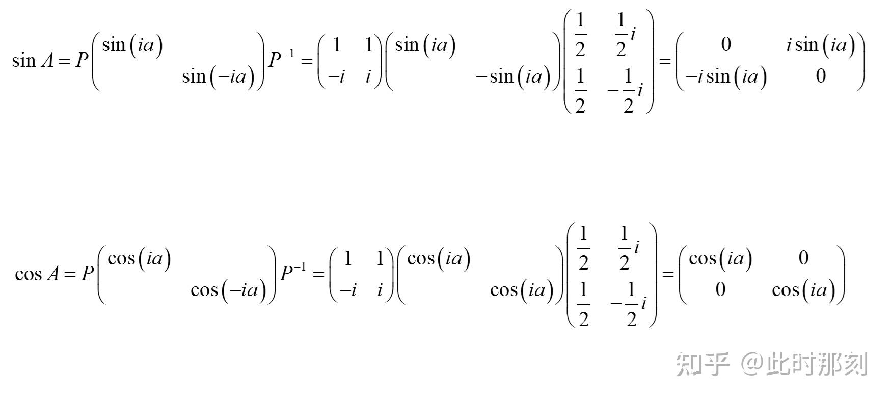 矩阵论 --- 期末复习 - 知乎