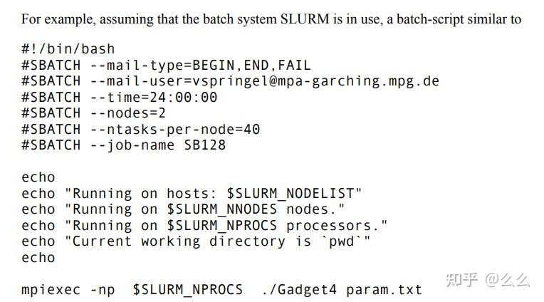 Gadget4入门2——SLURM使用 - 知乎