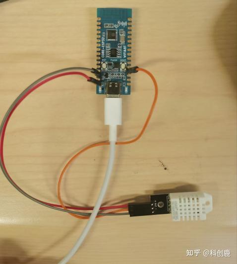 Arduino开发ESP32-C3及DHT22温湿度传感WiFi物联网Blinker 设计 - 知乎