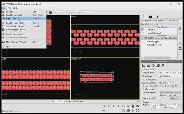 lammps计算中，MS模型文件转化为data文件 - 知乎