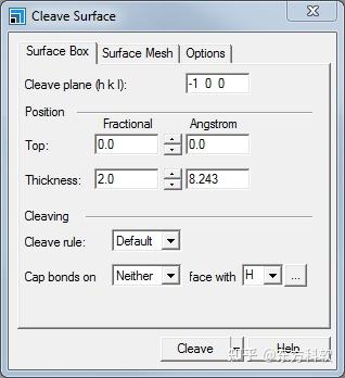 Materials Studio官方教程（Help-Tutorials）- 聚合物与金属氧化物表面的相互作用 - 知乎