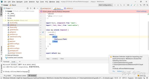 完整版 React Native 环境搭建，及开始一个hello world - 知乎