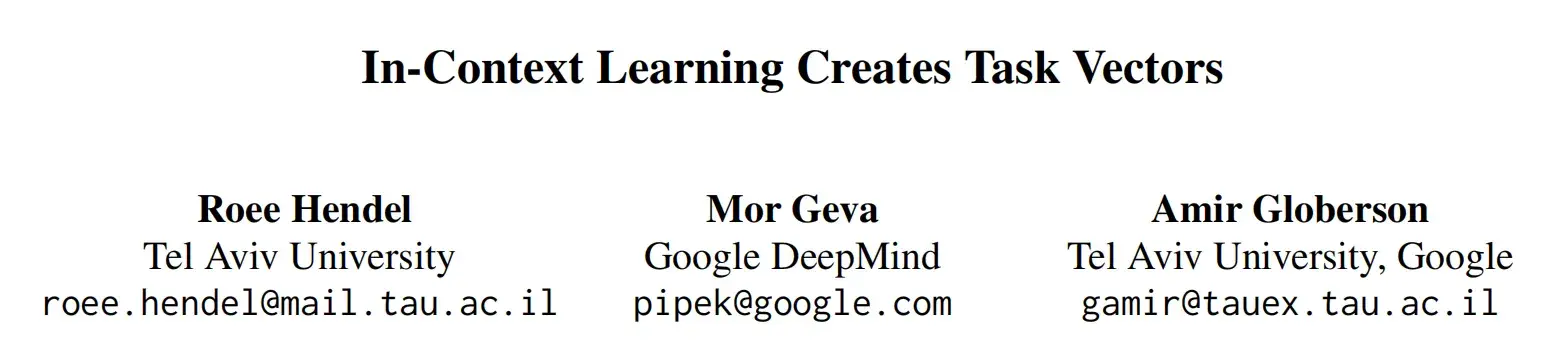 EMNLP 2023 | DeepMind提出大模型In-Context Learning的可解释理论框架 - 知乎