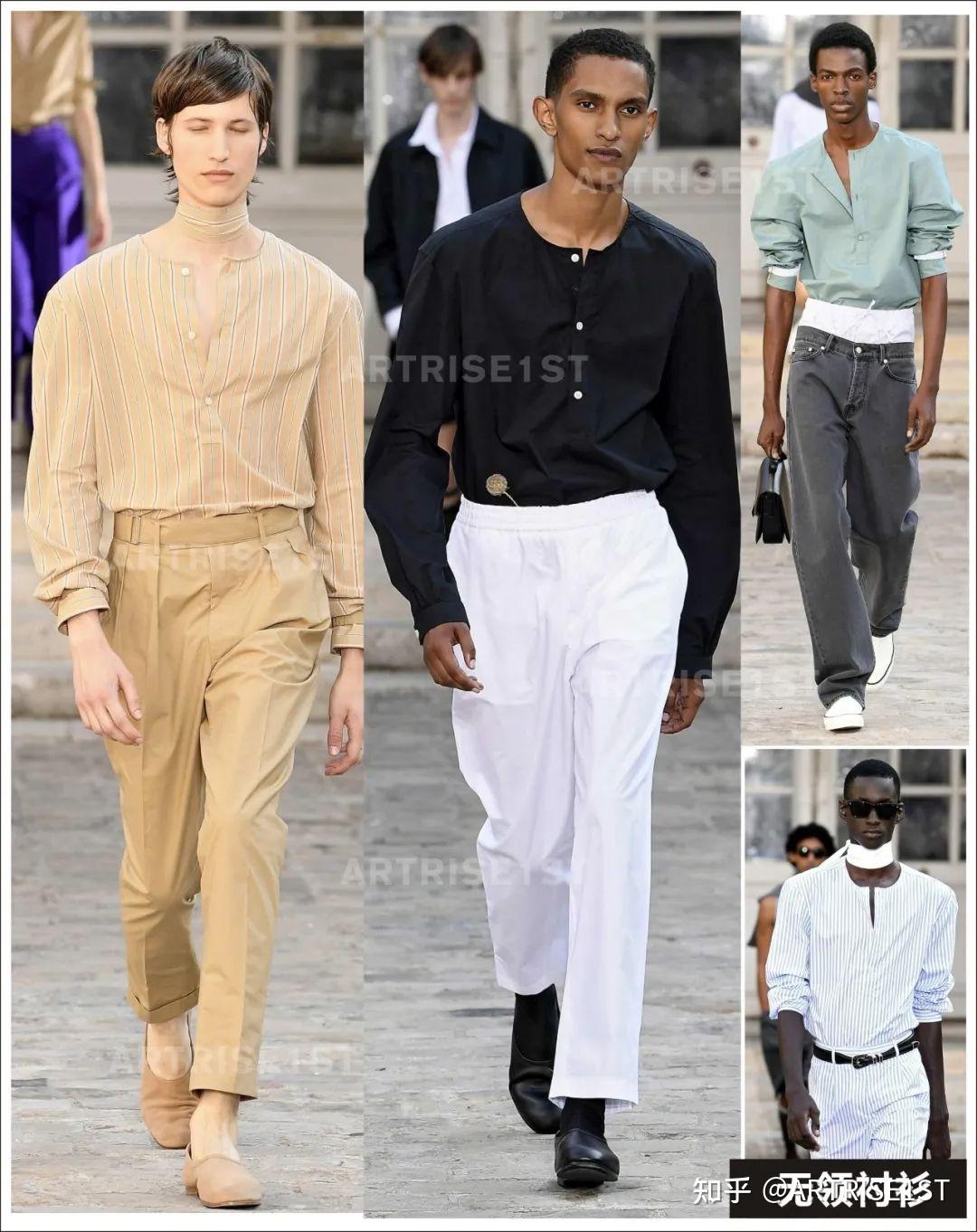 2024/25SS春夏男装秀场趋势&关键衬衫廓形 - 知乎