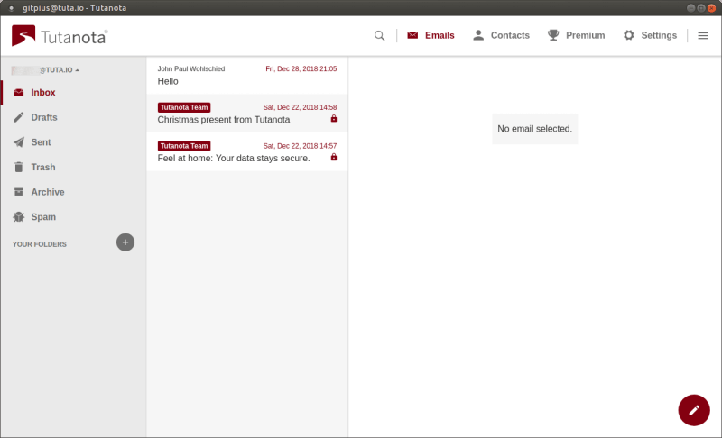 加密邮件服务 Tutanota 现在有桌面应用了 - 知乎