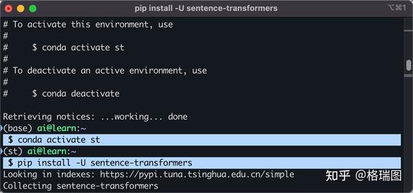 SentenceTransformers-0002-概览-安装 - 知乎
