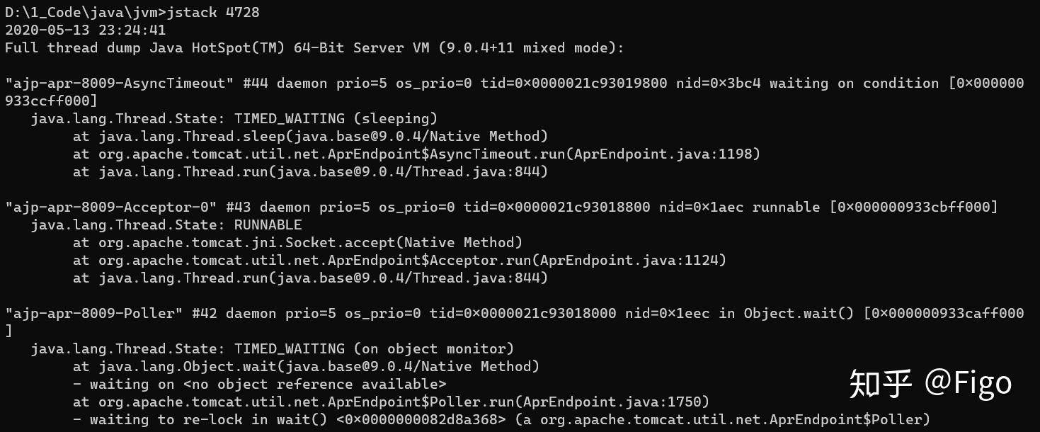 jstack查看jvm线程状态 - 知乎