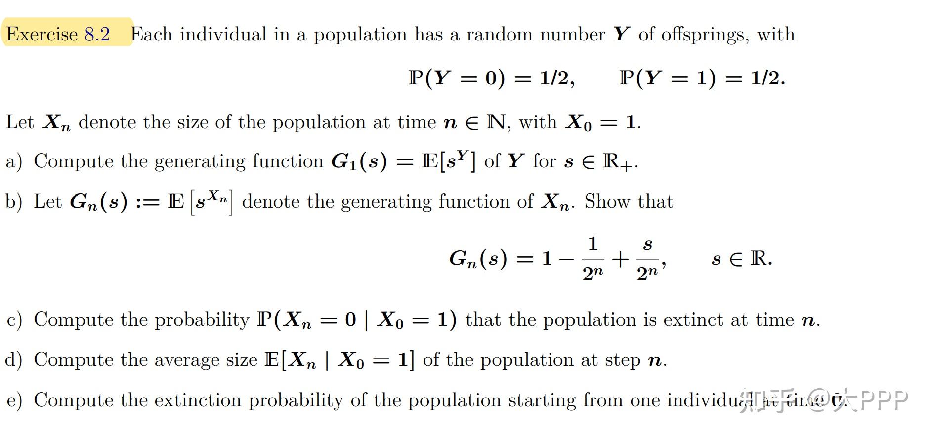 随机过程学习笔记（7）- Branching Processes分支过程 - 知乎