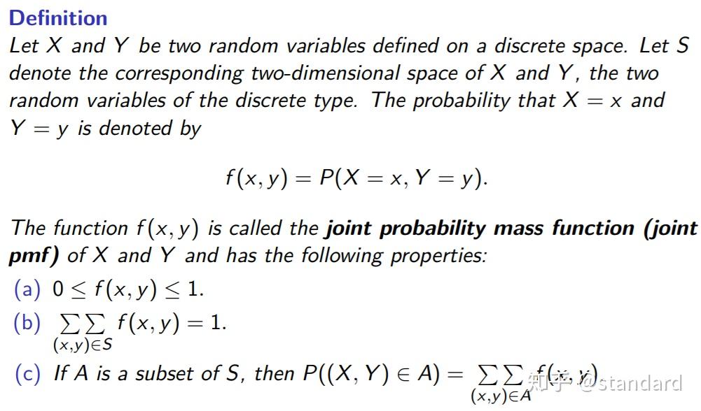 概率与统计推断 Week 4 bivariate distributions - 知乎