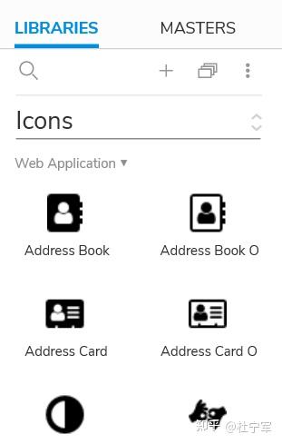 Axure学与练：使用图标 - 知乎