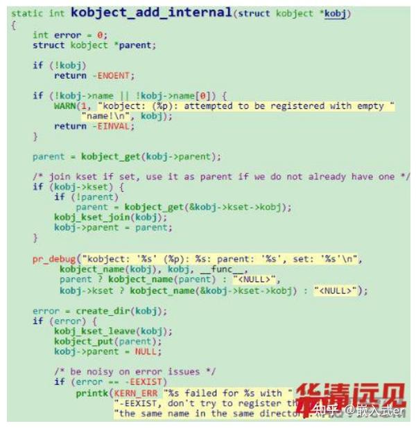 Linux设备驱动模型之kobject Linux260 知乎