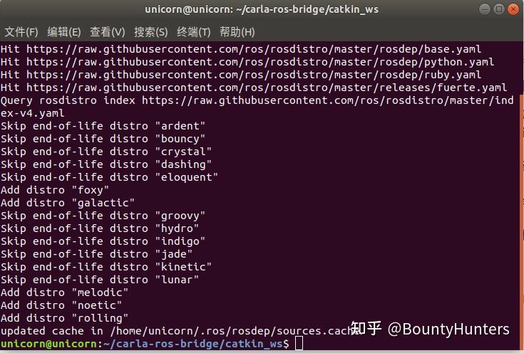 carla-ros-bridge的安装 - 知乎