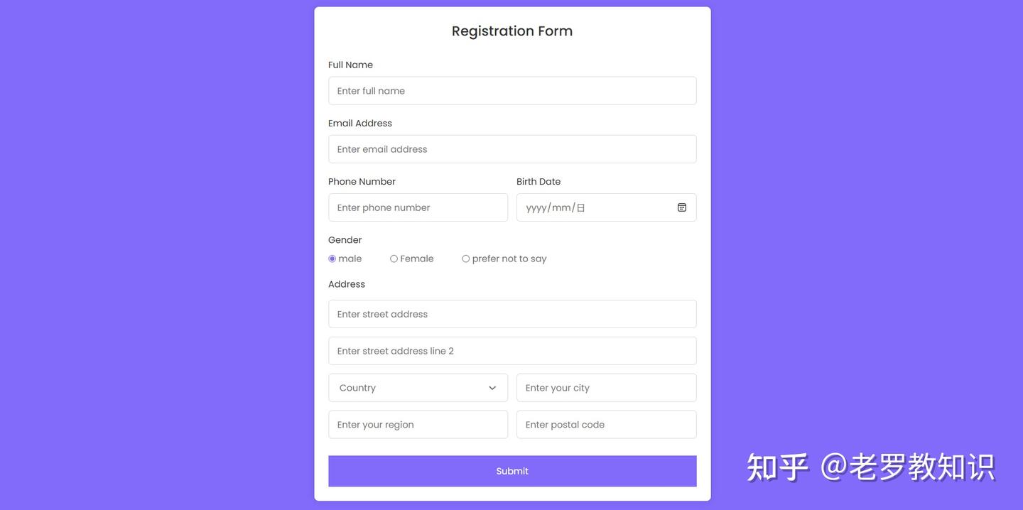 HTML5+CSS3实现的简洁好看的登录+注册页面模板(16款) - 知乎