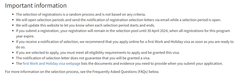 462打工度假签新一轮EOI申请打开！全年仅5000名额，现在提交弯道超车，赶第一波！ - 知乎