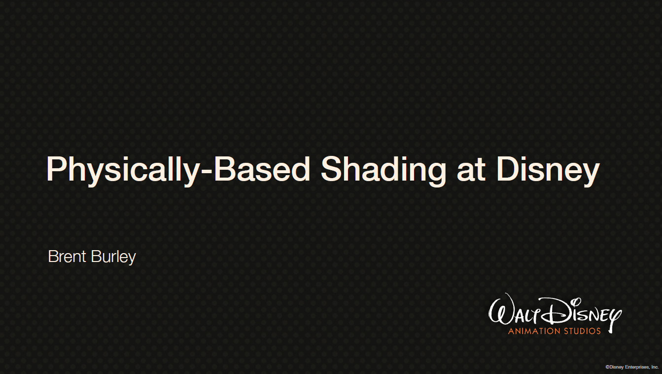 【基于物理的渲染（PBR）白皮书】（三）迪士尼原则的BRDF与BSDF相关总结 - 知乎