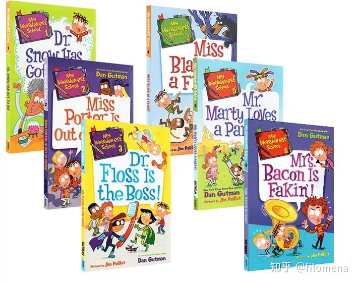 美国小学推荐儿童读物！最新季《疯狂学校系列 My Weirder-est School》 - 知乎