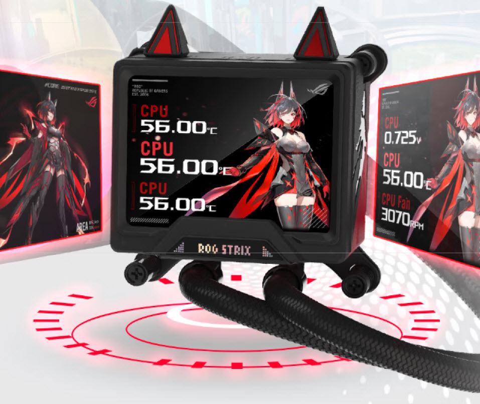 新品ROG RO姬水冷散热器燃爆登场，开启二次元电竞奇妙之旅 - 知乎