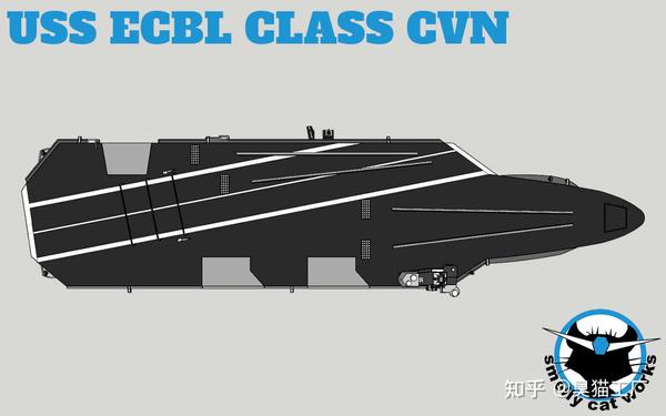 美国ECBL 航母 3D模型制作 福特设计原案 - 知乎