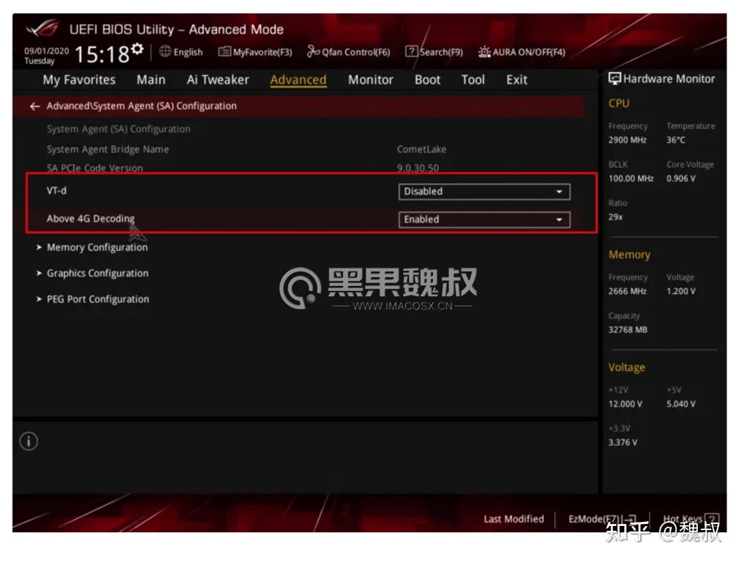黑苹果之华硕ASUS主板BIOS详细设置篇 - 知乎